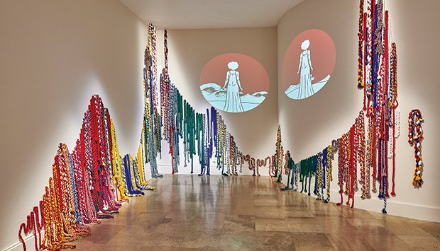 Obras de artistas angolanas expostas no Museu de Arte Moderna de Paris ...